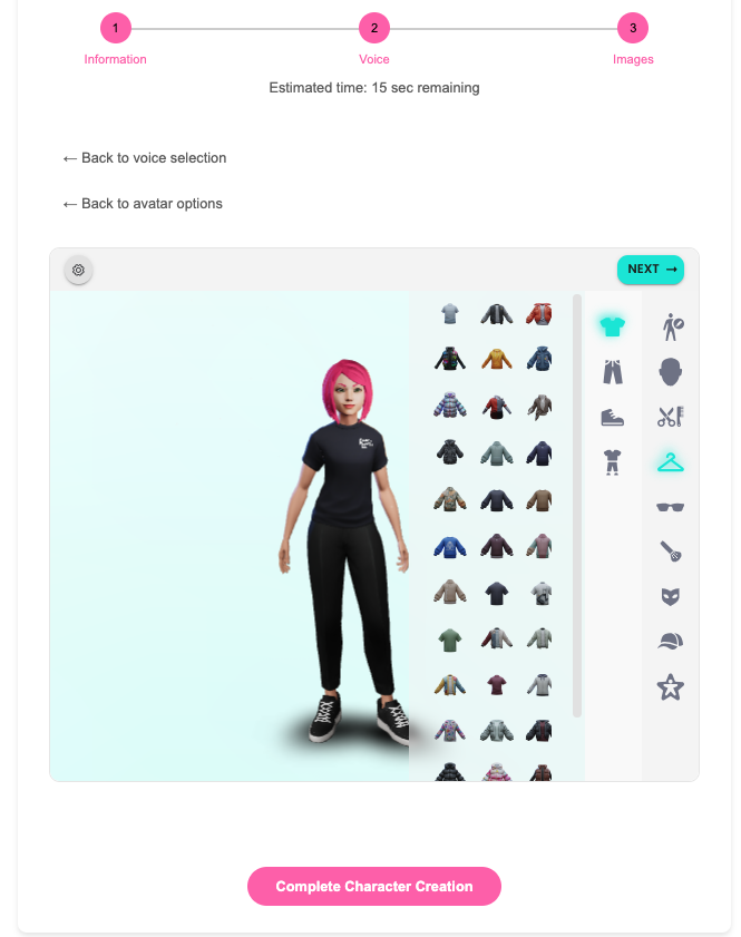 Interactive Avatars